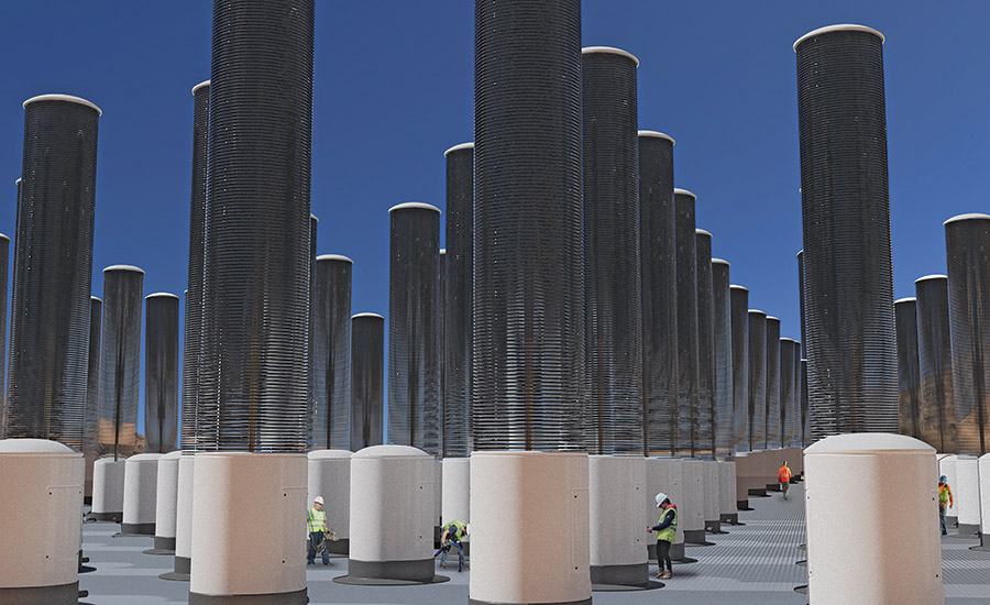 Efficient 'Tree' Pulls Carbon From Thin Air | Engineering News-Record