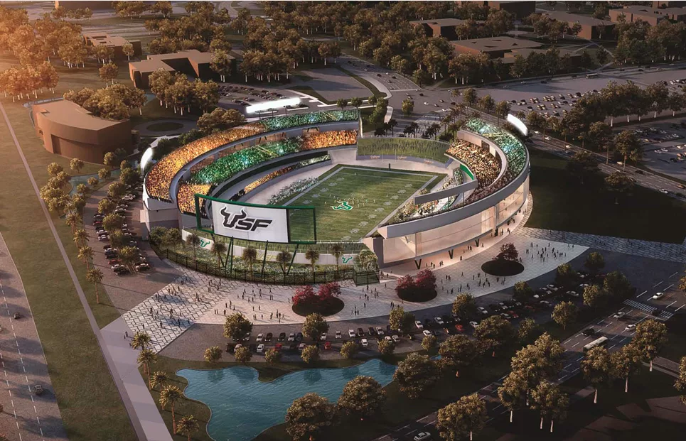 Barton Malow, Populous Picked for New USF Football Stadium ...