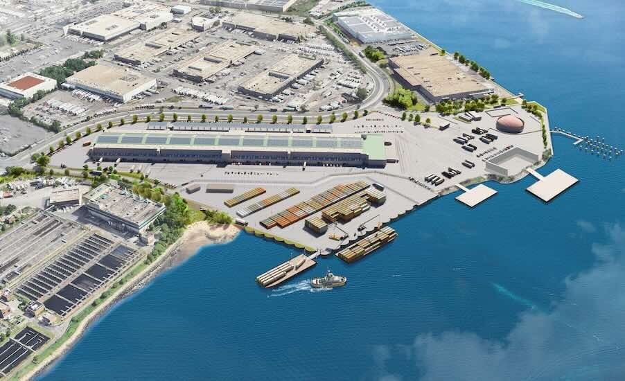Marine Terminal Planned for Site of Former New York City Floating Jail ...