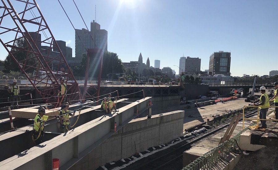 Crews Work Around The Clock to Rehabilitate Highly trafficked Boston ...