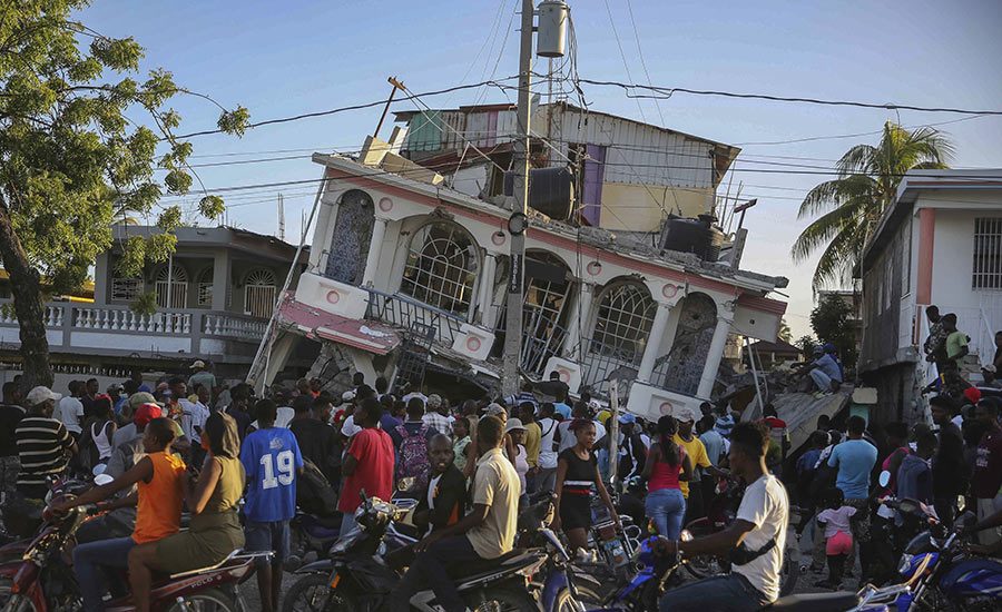 Haiti Quake Recovery Hampered by Bad Roads, Storm, Gangs | 2021-08-19 ...
