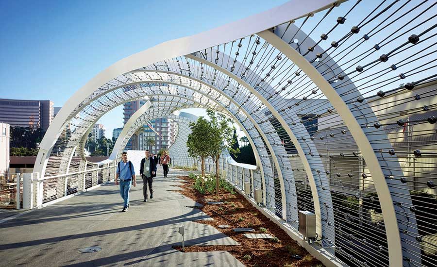 Long Beach Seaside Way Pedestrian Bridge: Southern California Project ...