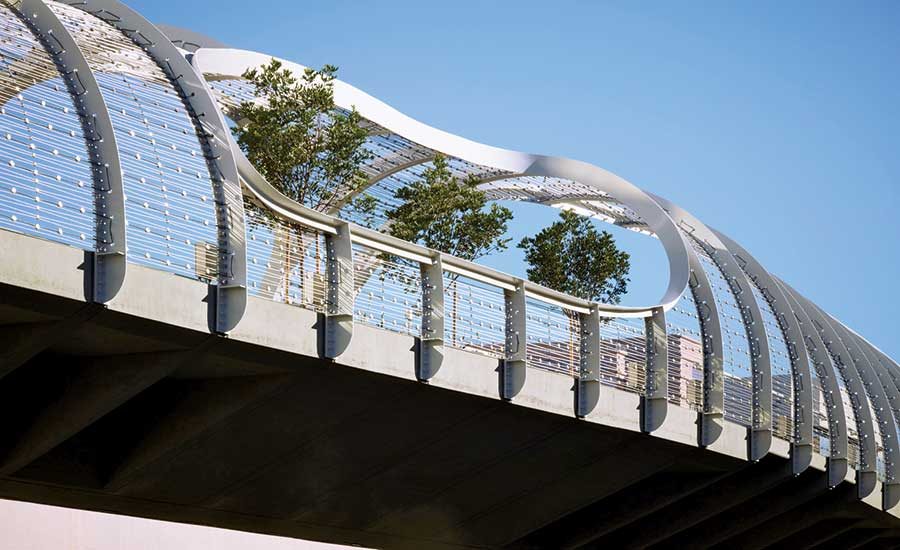 Long Beach Seaside Way Pedestrian Bridge: Southern California Project ...