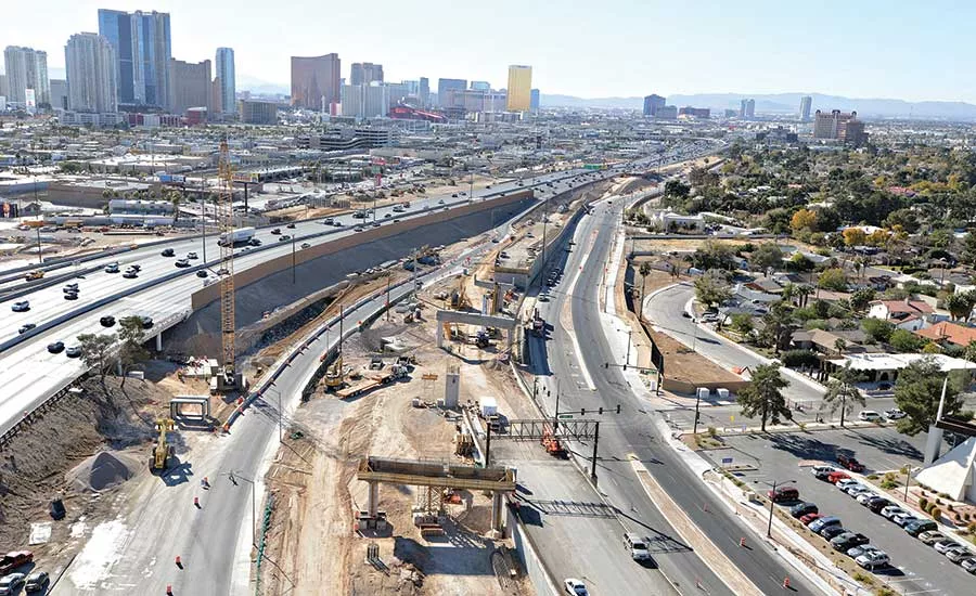 Stage Is Set as Las Vegas Highway Makeover Nears Completion | 2018-02 ...