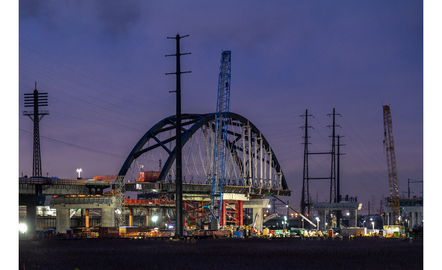 Watch: Portal North Bridge Arch Floats Down Hudson River | Engineering ...