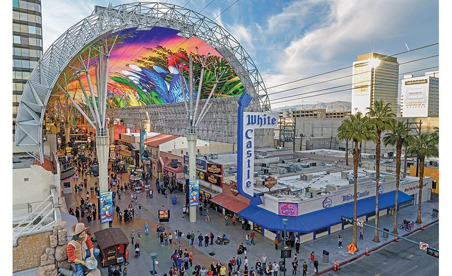 Best Specialty Construction: Fremont Street LED Canopy | 2020-10-28 ...