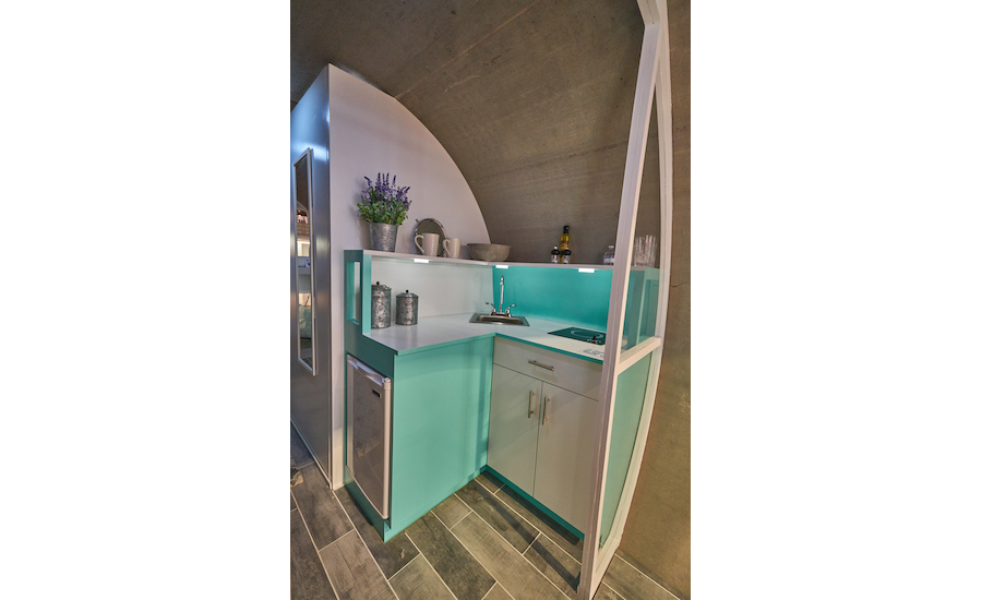 Design Contest Builds a Tiny Home Inside a Concrete Pipe | 2019-03-12 ...