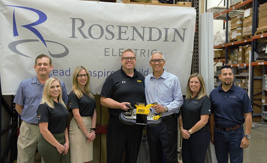 Rosendin Electric and DeWalt Partner for Safe Dual-Trigger Band Saw ...